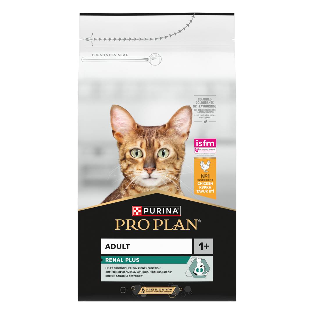 PURINA® PRO PLAN® Adult 1+ RENAL PLUS rohke kanaga | Purina EE