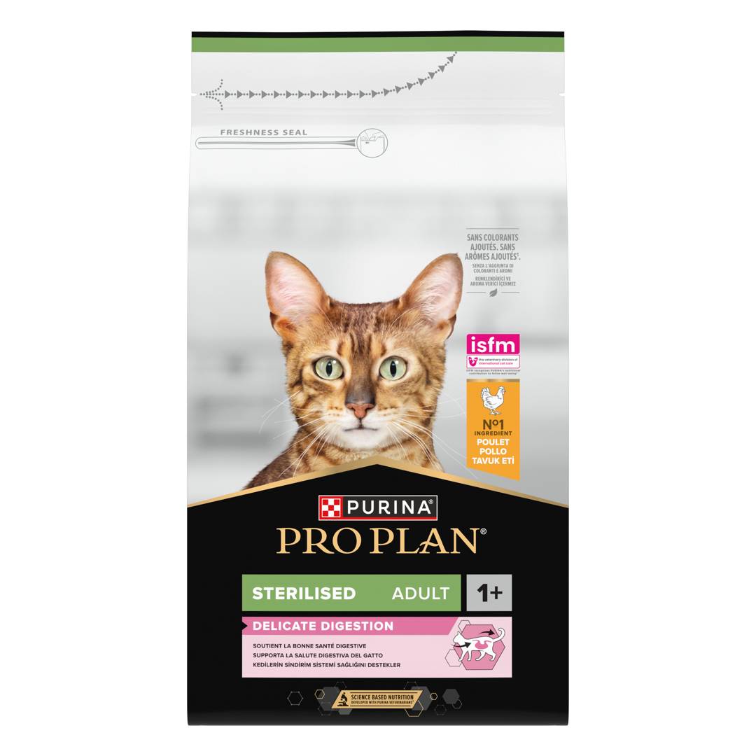 PURINA® PRO PLAN® Sterilised Adult 1+ Delicate Digestion | Purina EE